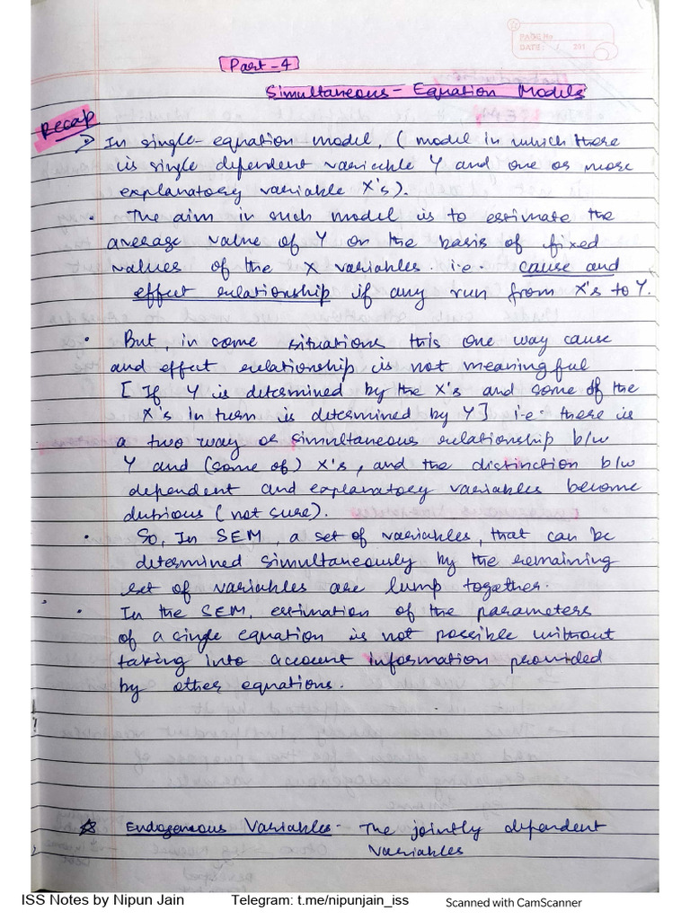 Econometrics Part 2 Pdf