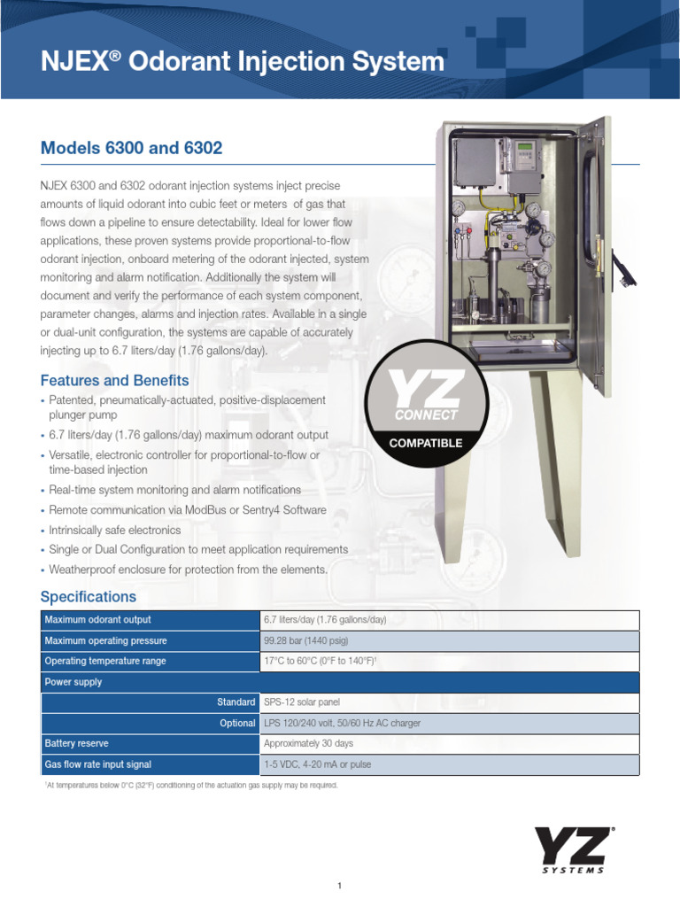 Njex 6300 Datasheet | PDF