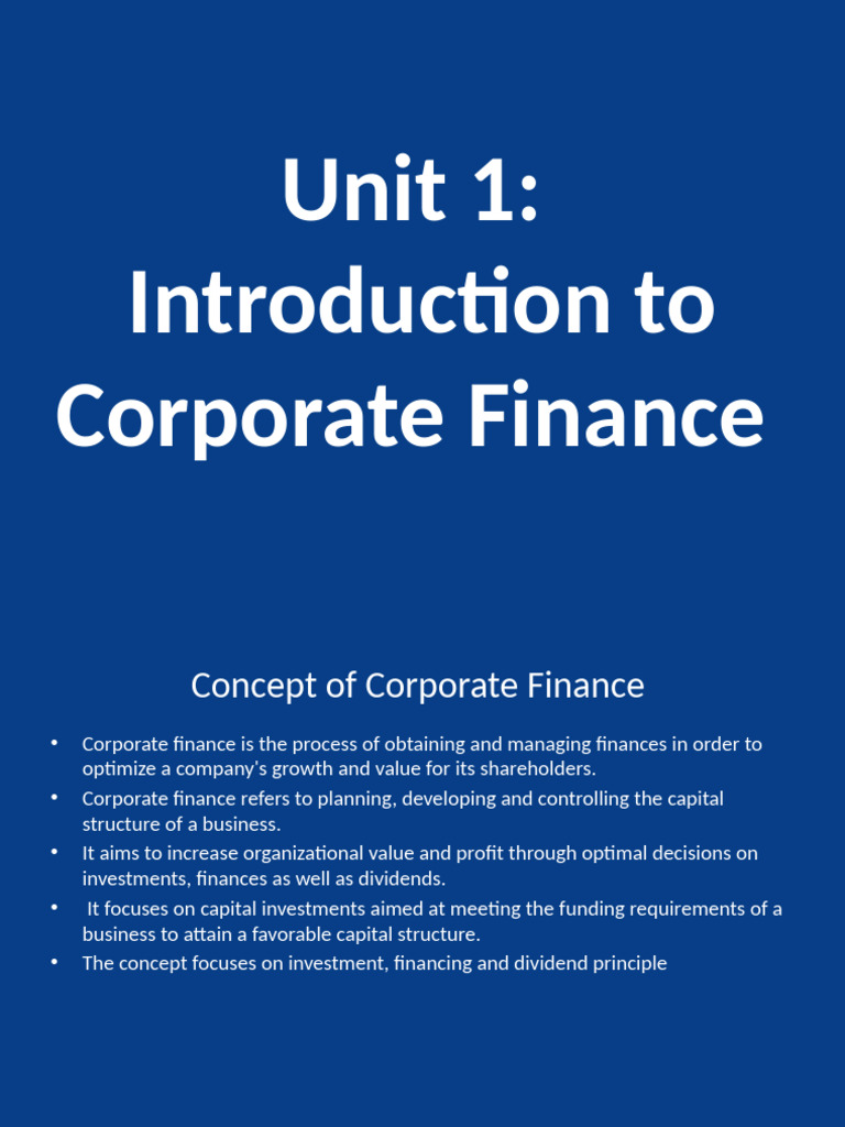 Unit 1 | PDF