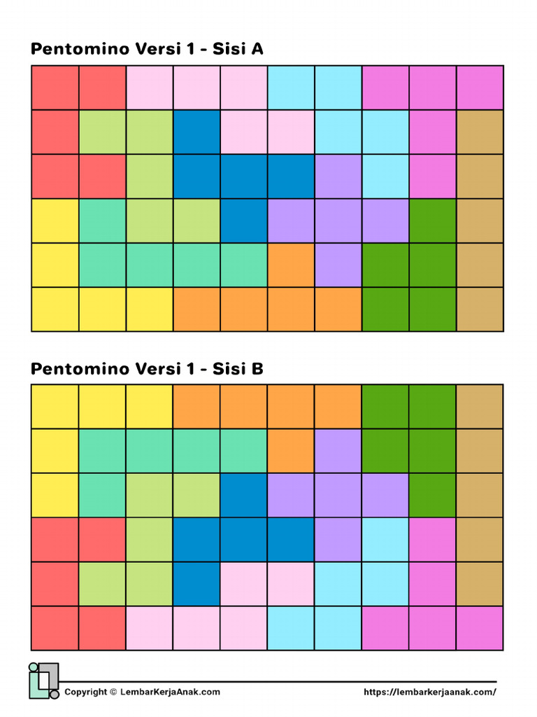 Pentomino - Templat 01 | PDF