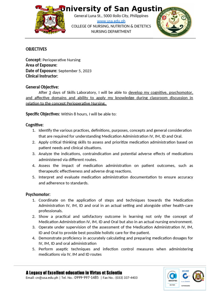 Objectives Week 1 | PDF