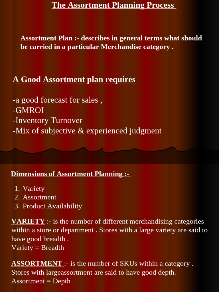 MRB 8+assortment+plan | PDF