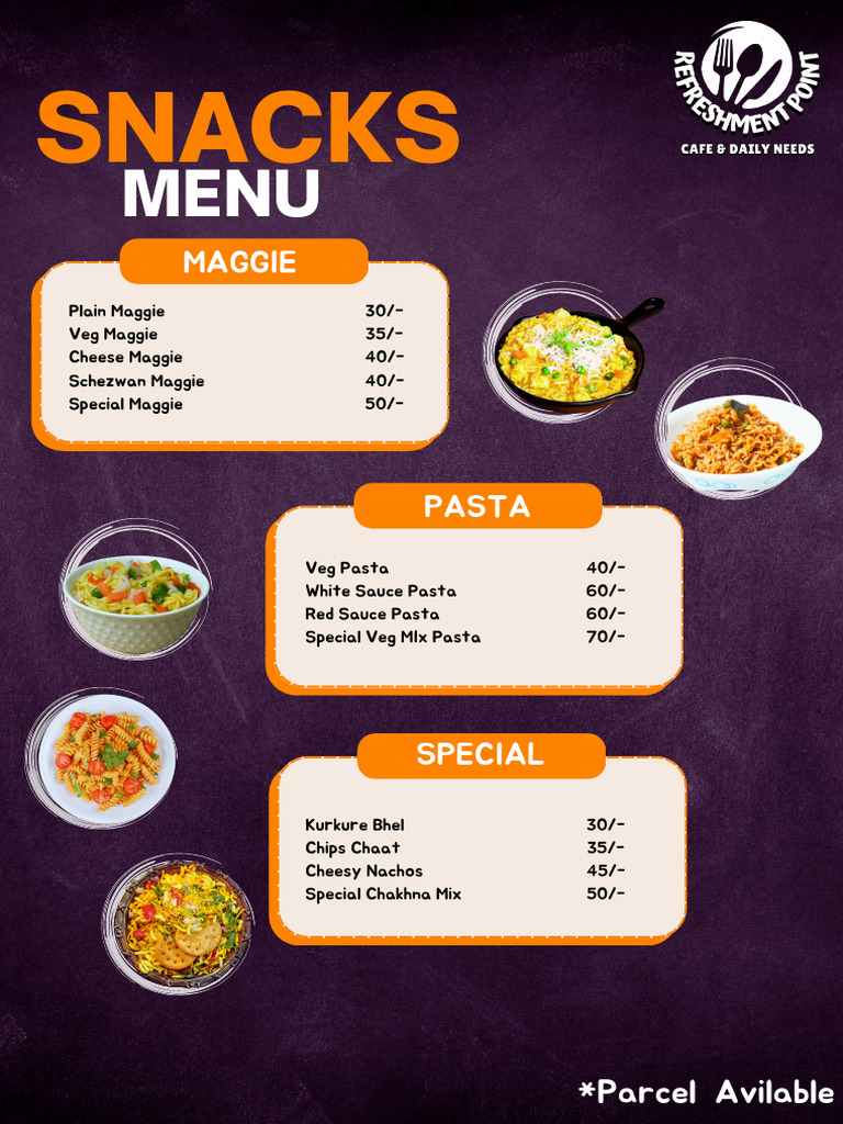 Snacks: Maggie | PDF