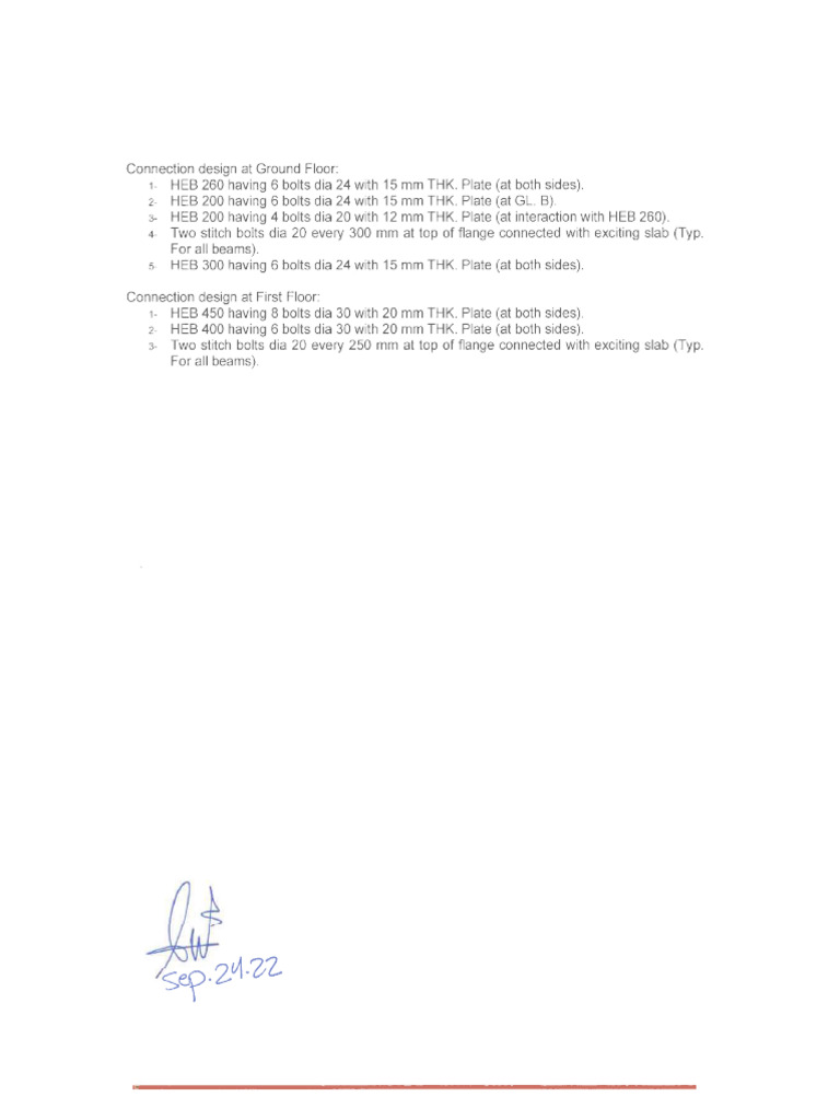 Steel Support For Escalator 1 | PDF