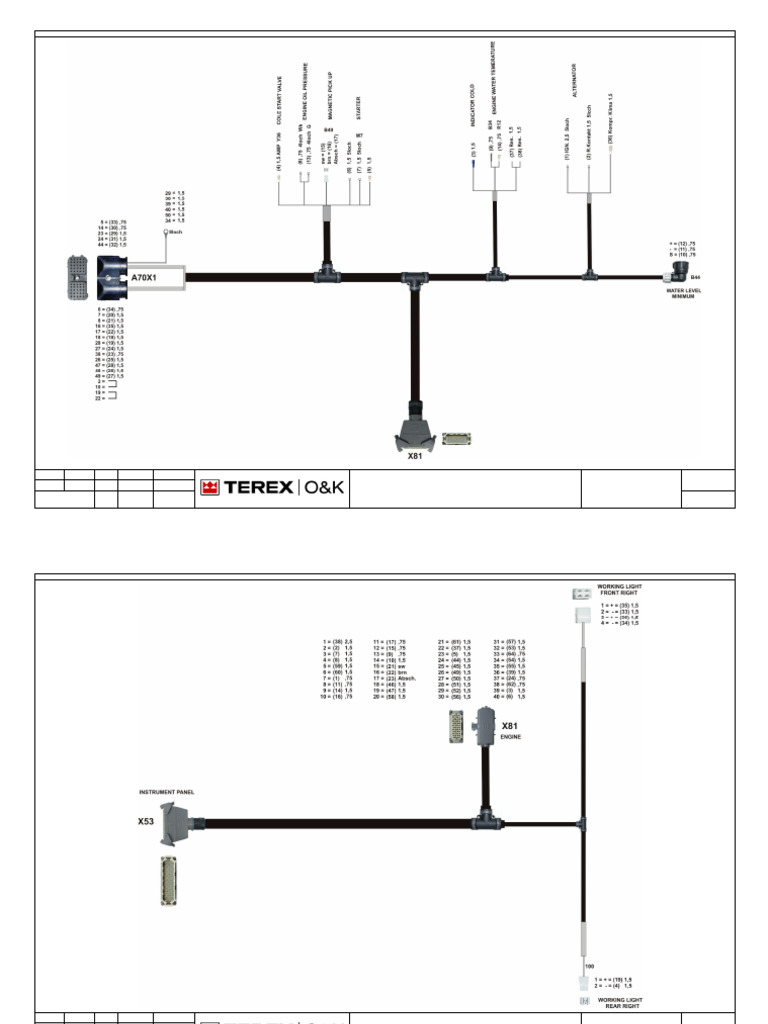 03-Wiring Harness 3689519 | PDF