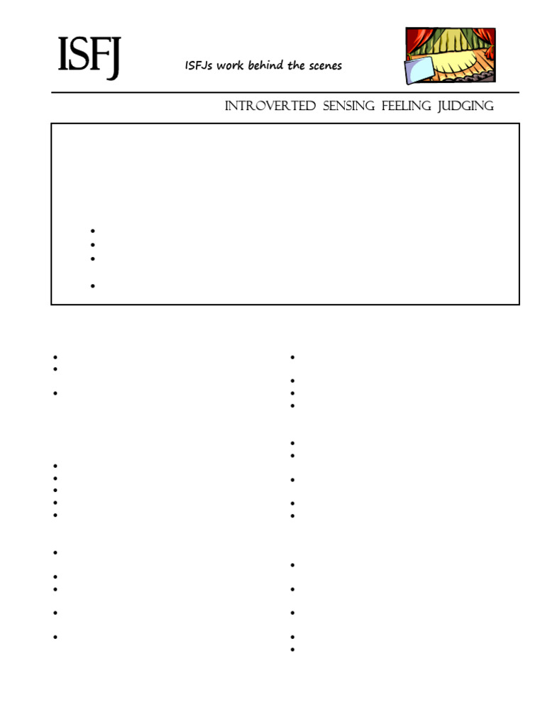 Isfj | PDF