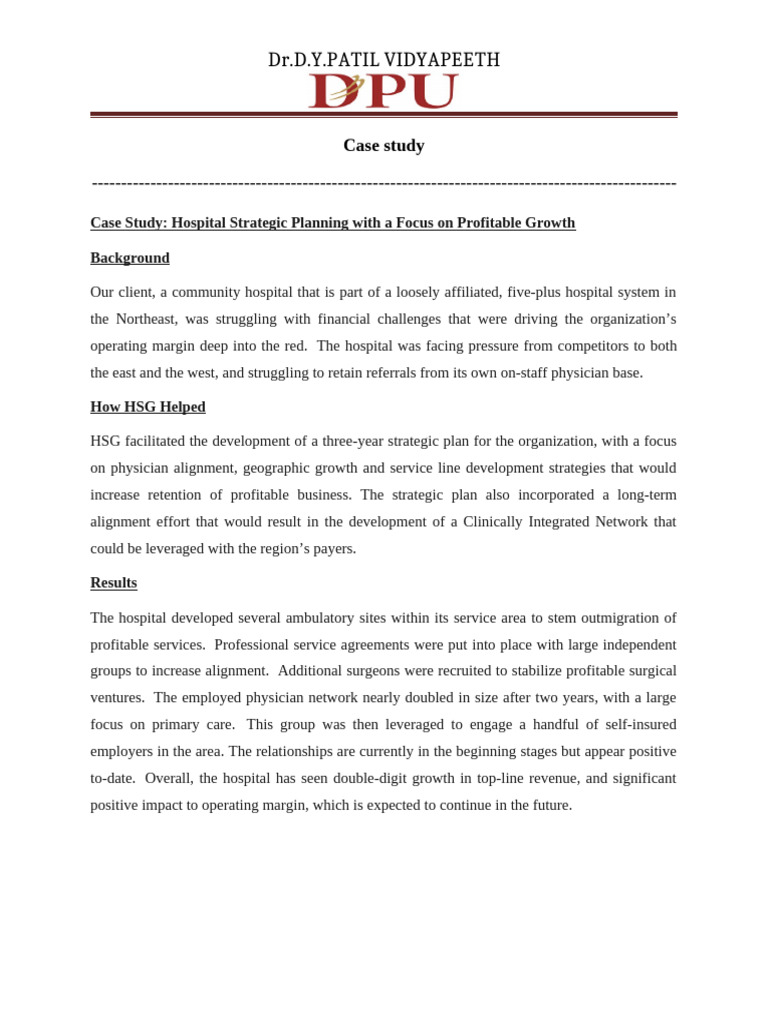 Unit 2 New Case Study | PDF