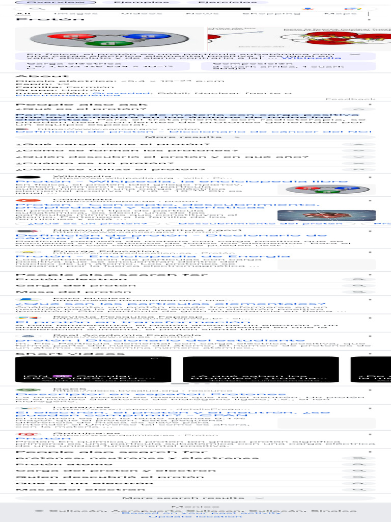 Protón - Google Search | PDF