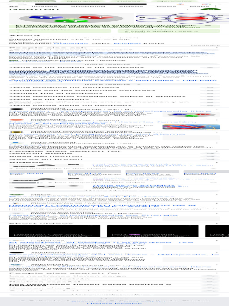 Neutrón - Google Search | PDF
