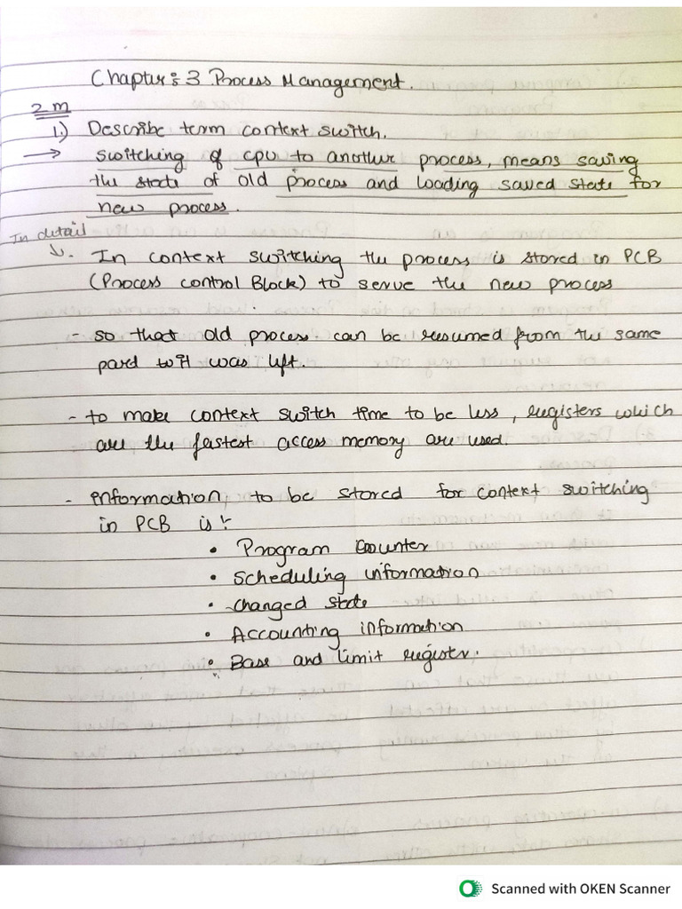 Osy 2 marks question | PDF
