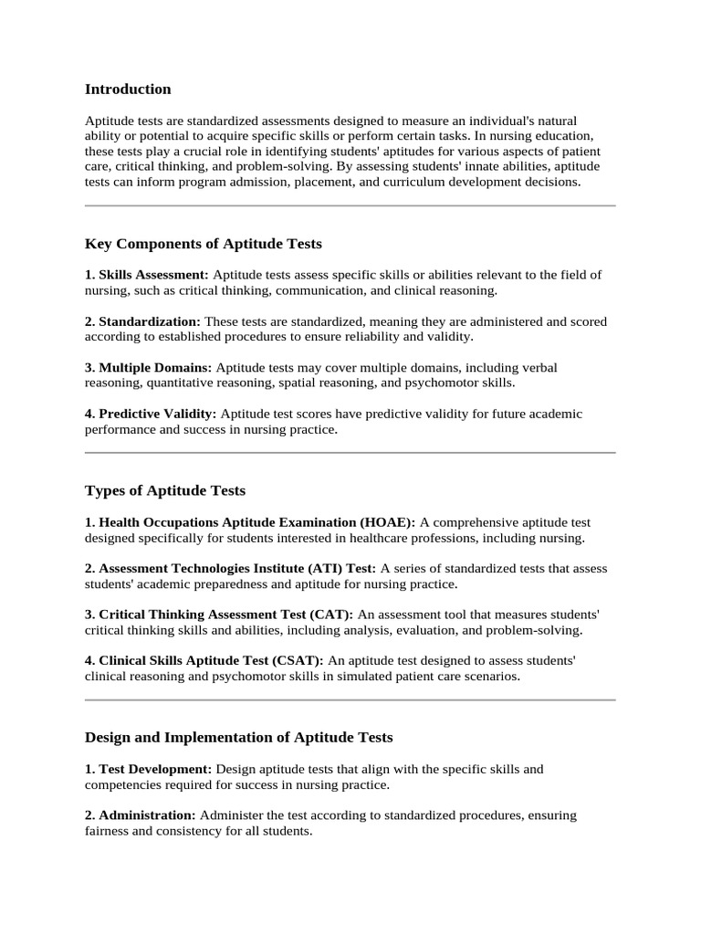 23 Aptitude Test | PDF