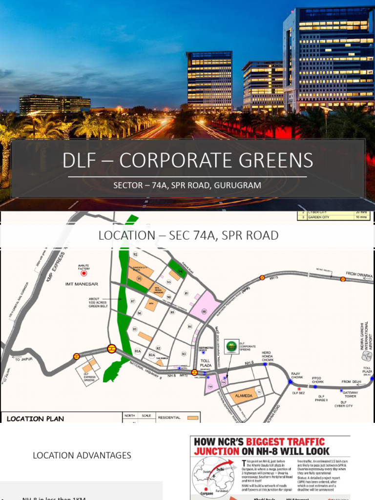 DLF Corporate Greens Office Spaces | PDF