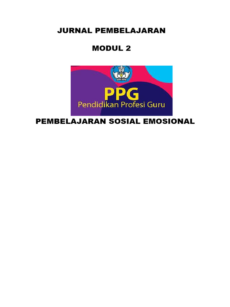 Jurnal Pembelajaran Modul 2 | PDF