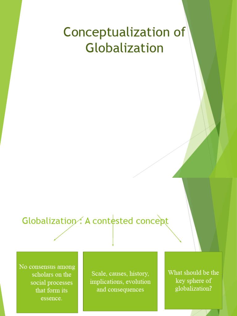 Class 1 - Conceptualization of Globalization | PDF | Globalization | Liberal Arts Education