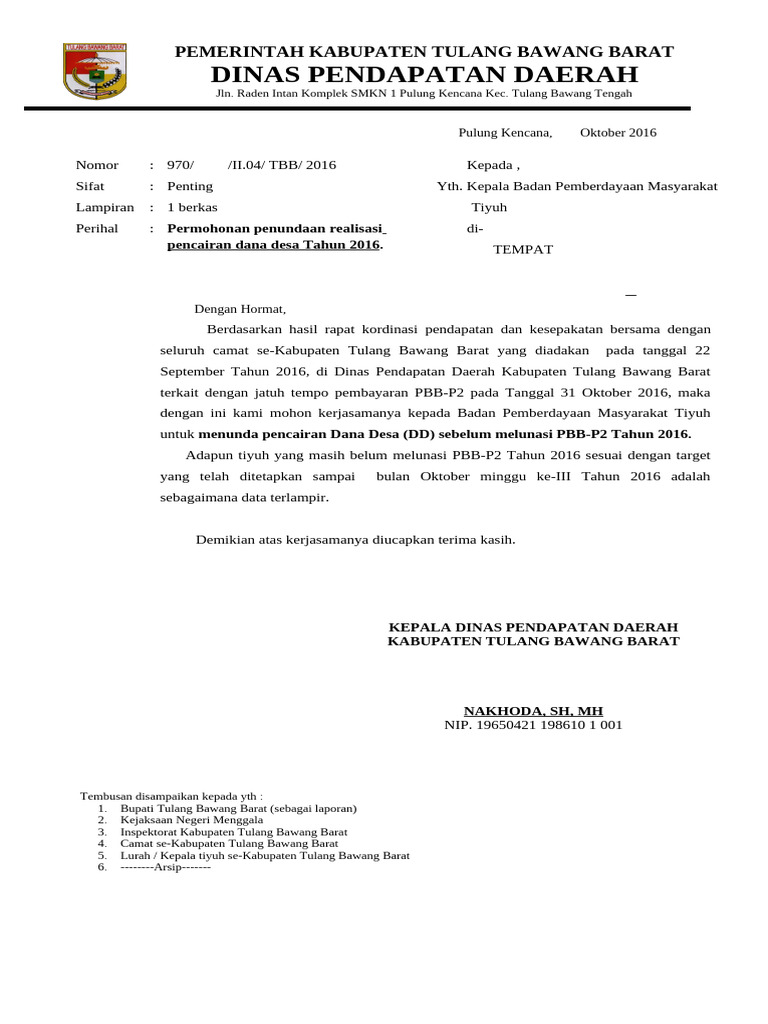 Surat-Surat Ke PMD | PDF