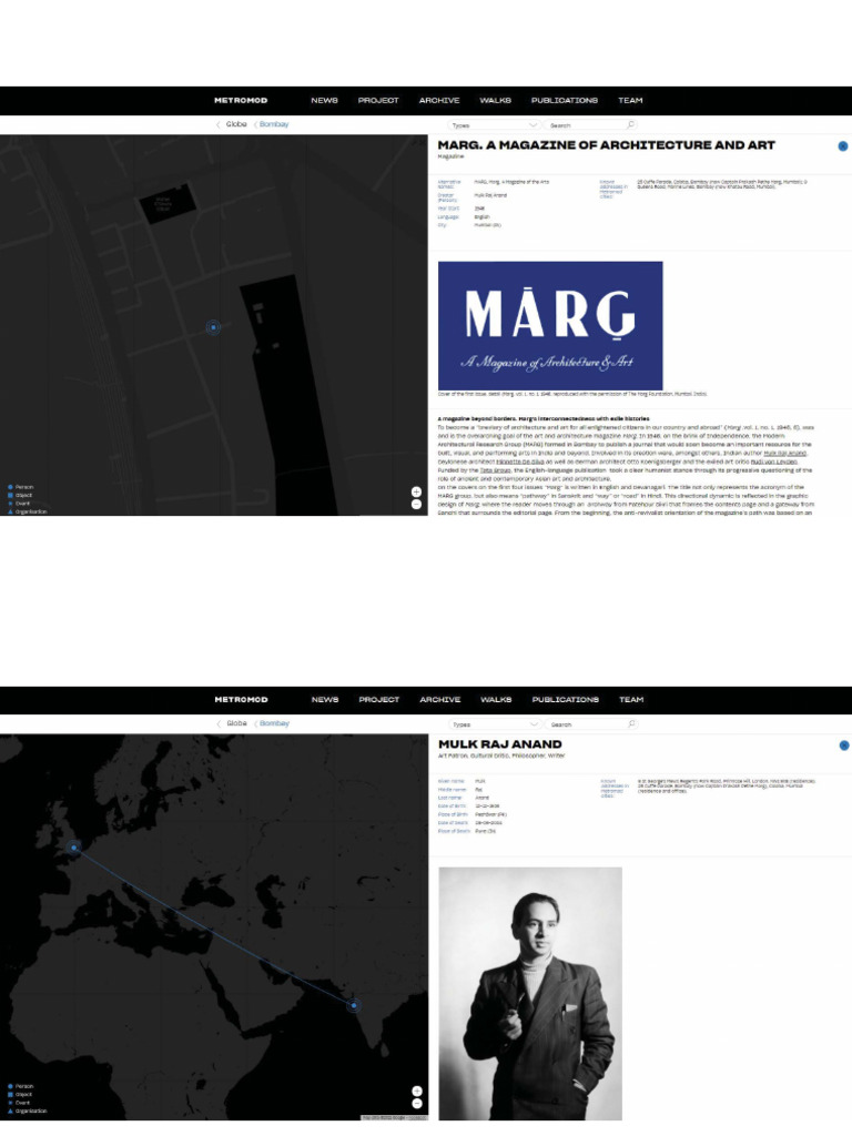 METROMOD Archive Bombay Marg Mulk Raj An | PDF