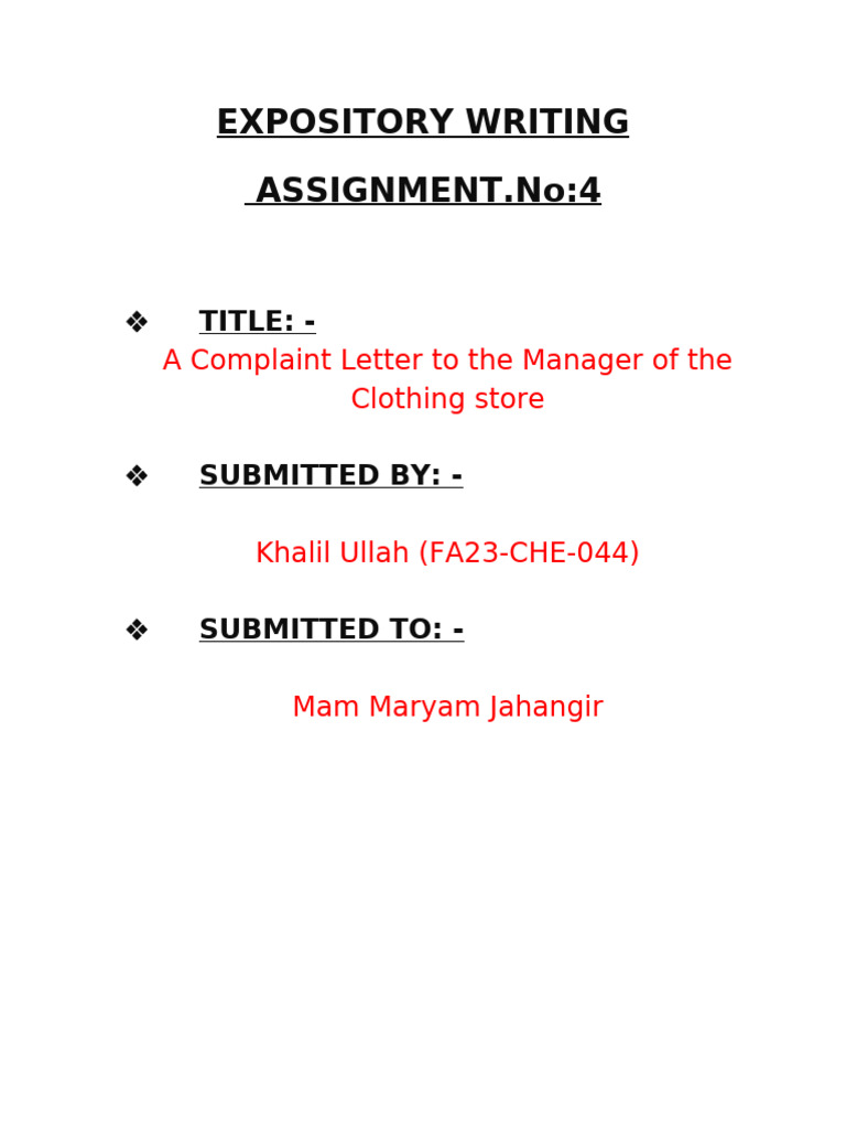 Expo Assignment 2 | PDF