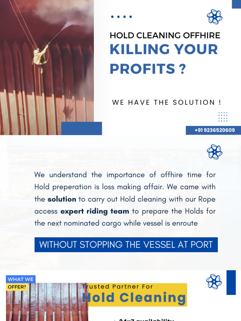 Bulk Carrier Hold Cleaning Service | PDF