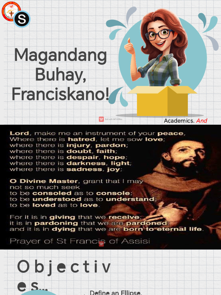 Lesson 1.3 ELLIPSE PRECAL11 Q1 S1 S7 9 | PDF