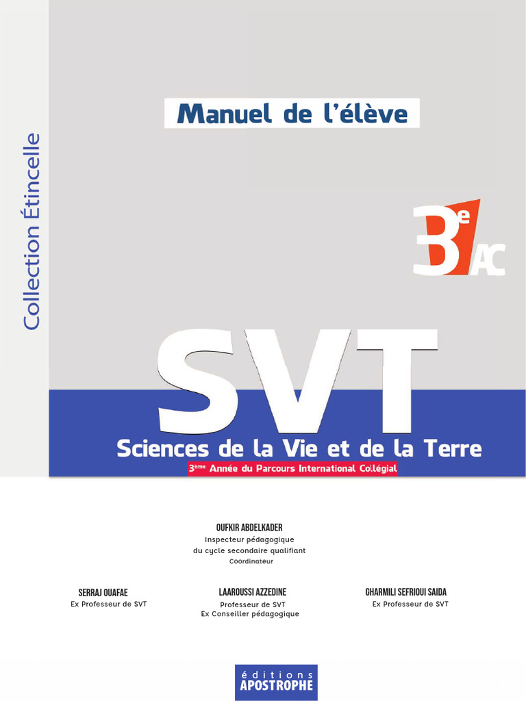 Manuel 3ac SVT | PDF