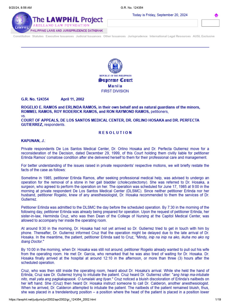 Ramos v. CA | PDF