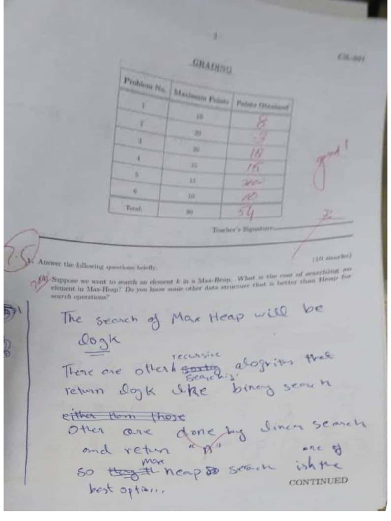 (PastPaper) AOA 2 | PDF