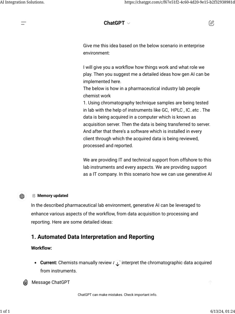 AI Integration Solutions | PDF