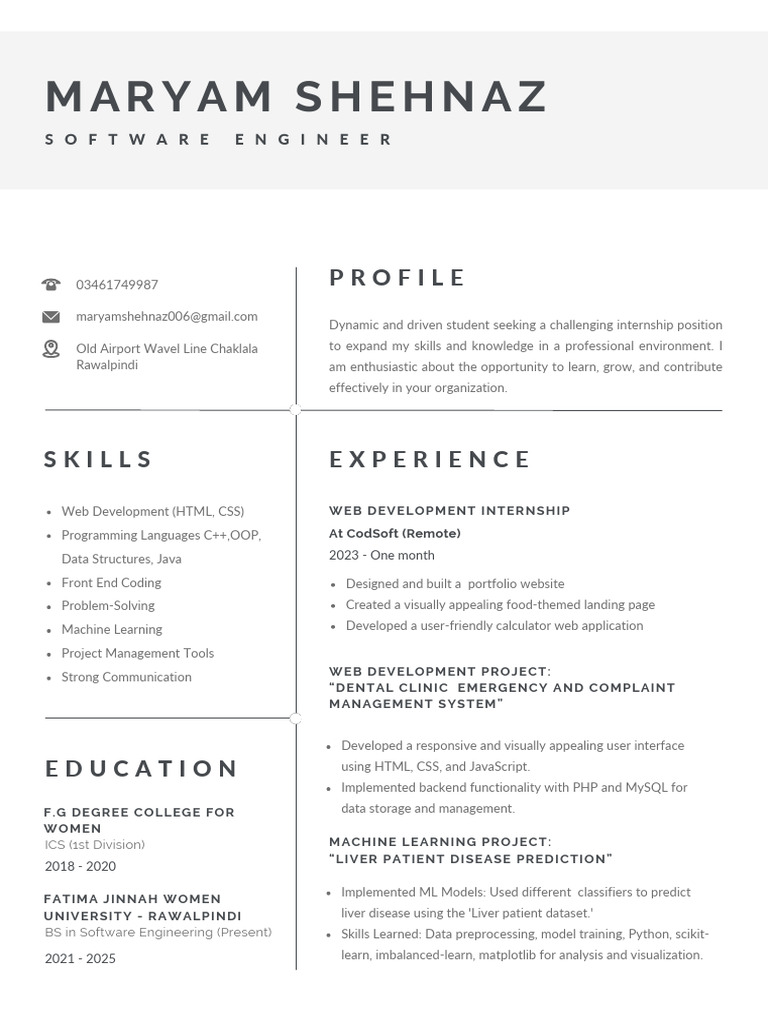 CV Resume | PDF
