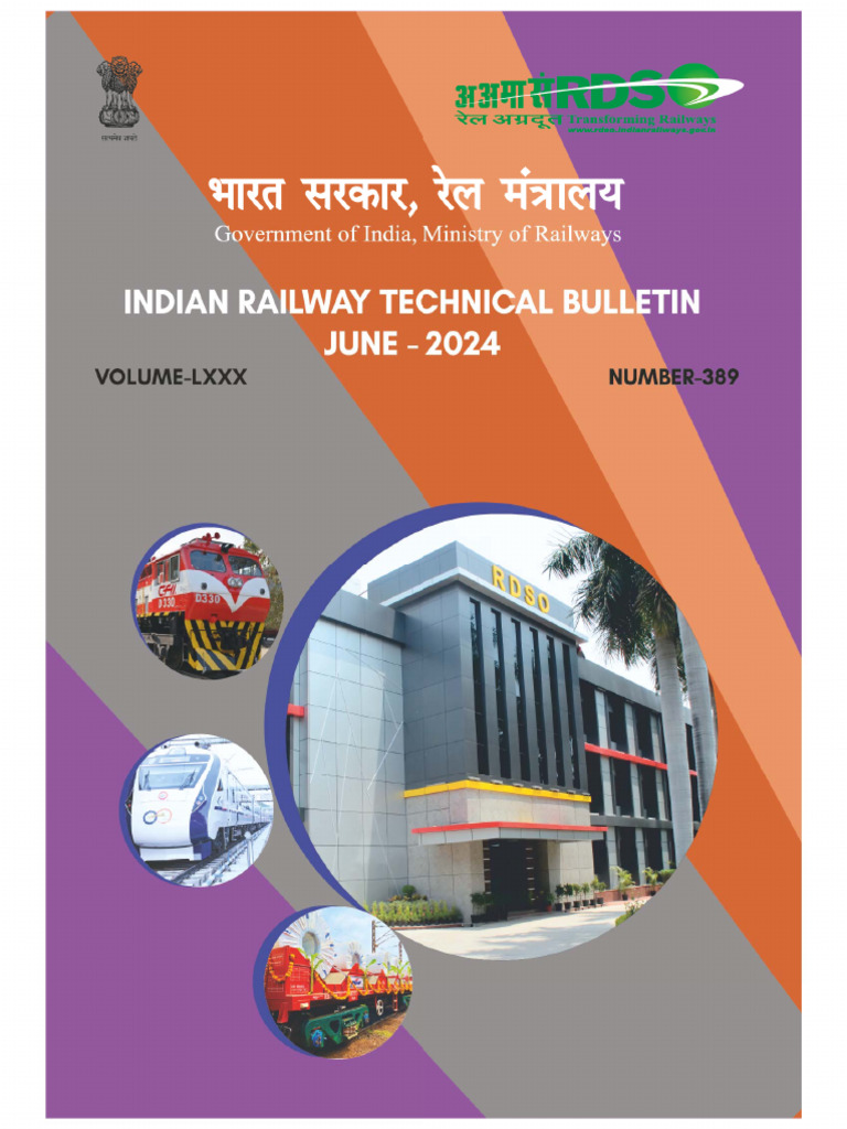 RDSO Technical Bulletin June 24 | PDF