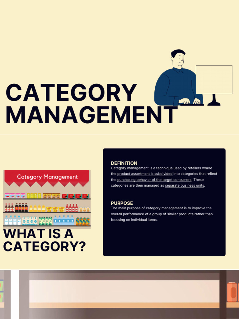 Category Management - Slides | PDF | Retail | Brand