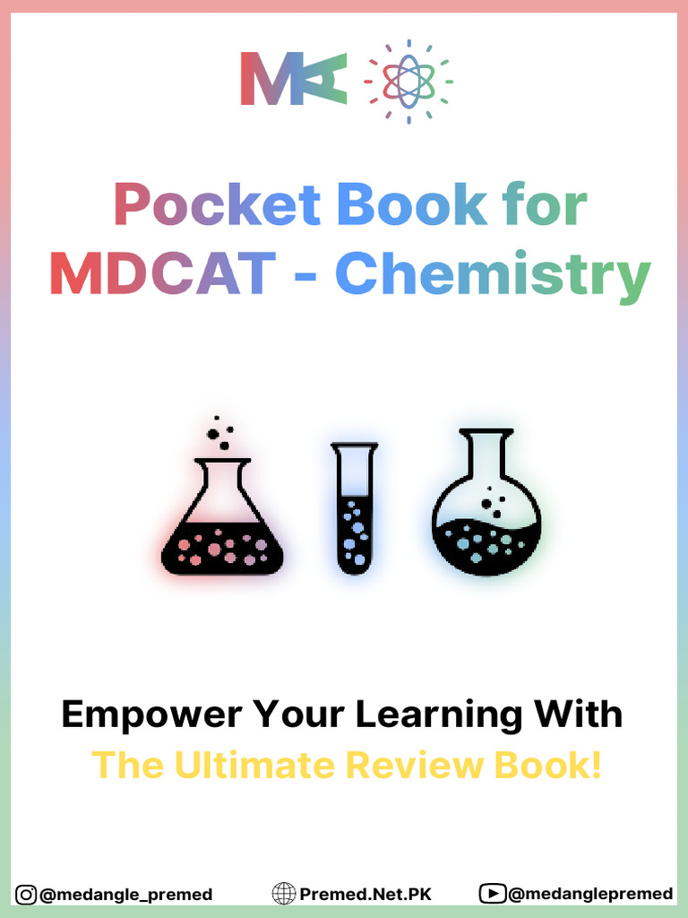 Pocket Book For MDCAT - Chemistry | PDF