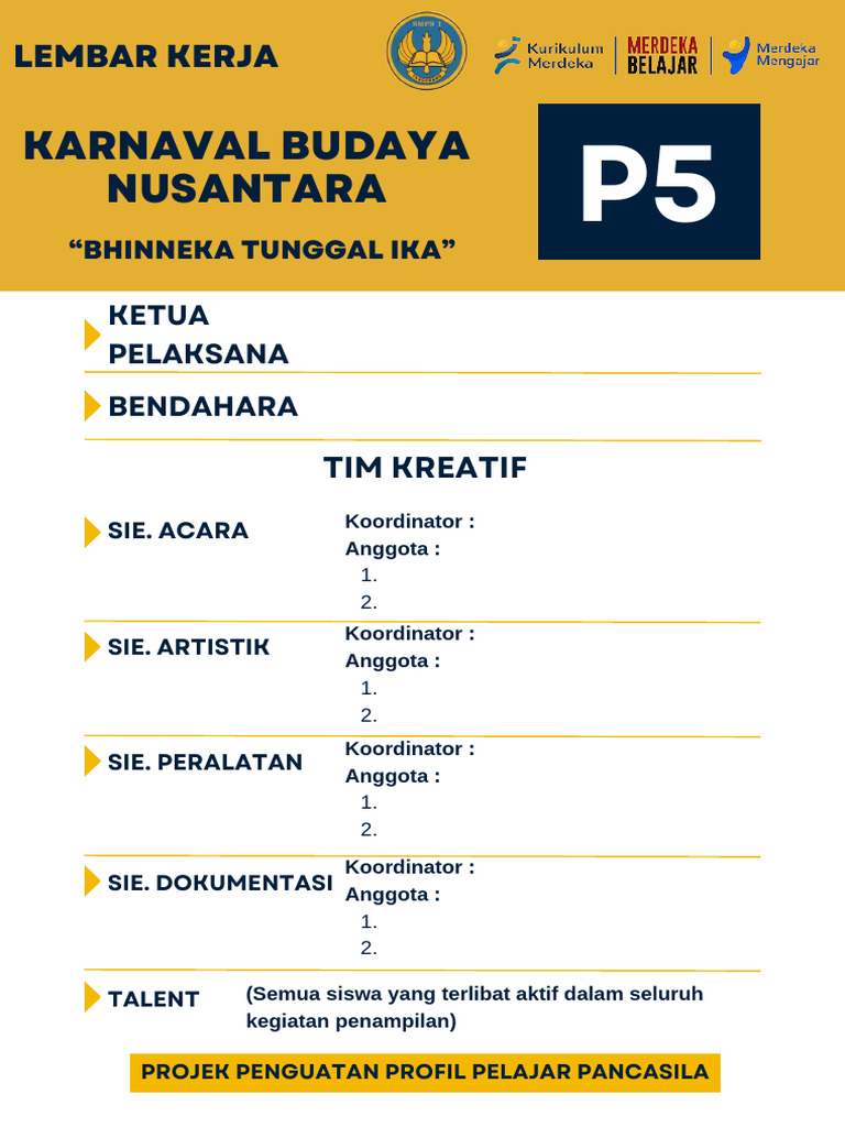 Panitia Karnaval Budaya Nusantara PDF | PDF