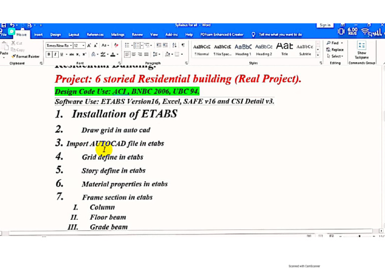 Etabs All Steps - 1 | PDF