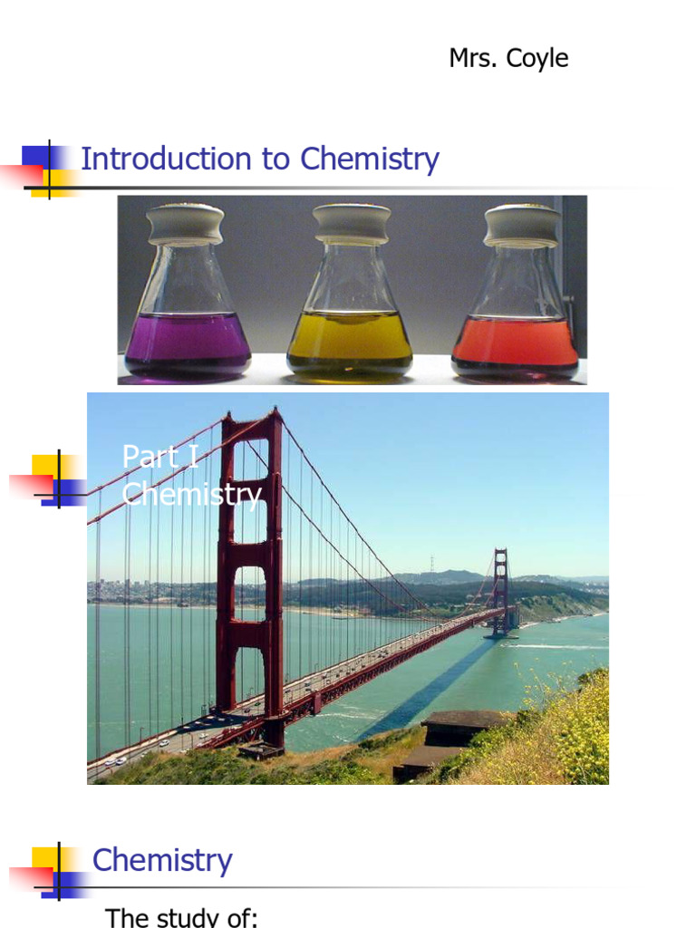 Unit 1 Introduction To Chemistry | PDF