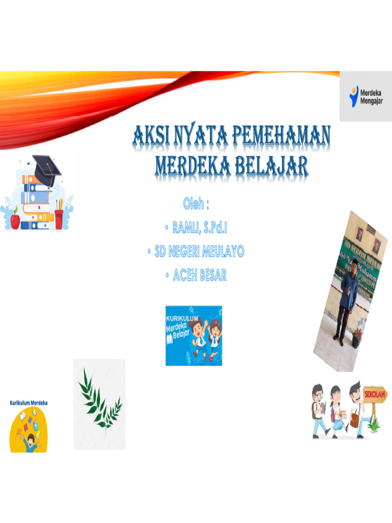 RAMLI PDF PPT AKSI NYATA Merdeka Belajar | PDF