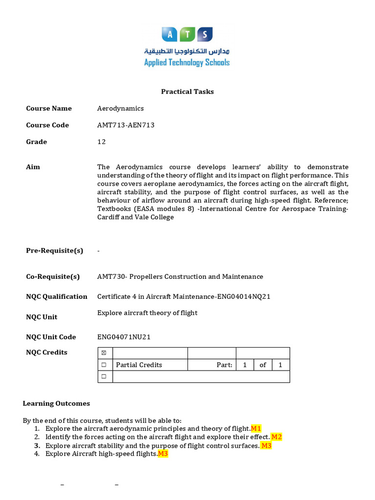 AY24-25-AMT713-AEN713-Practical Tasks | PDF