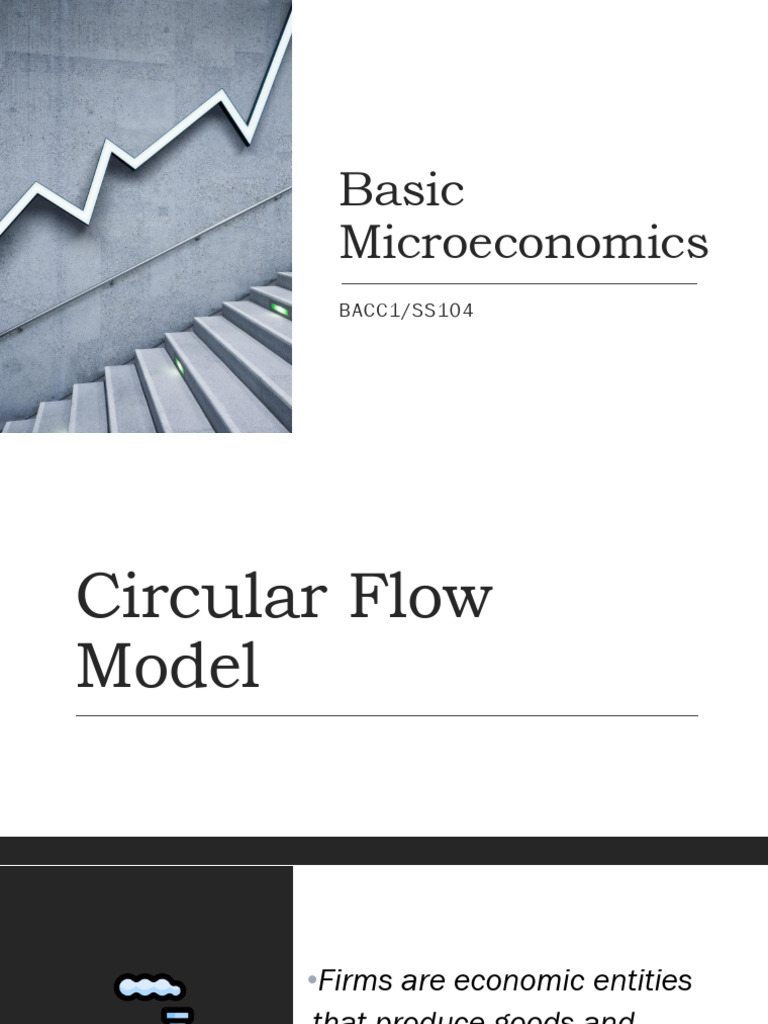 Microeconomics Lesson 2 Circular Flow | PDF