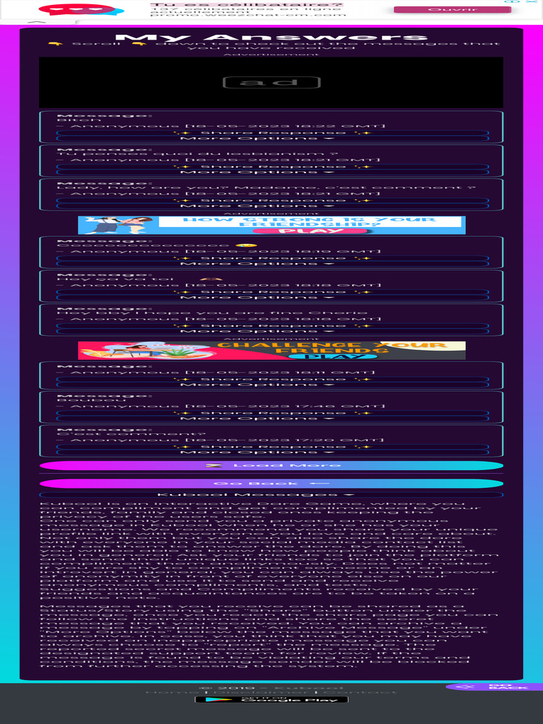 My Messages - Kubool | PDF