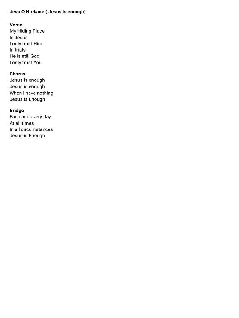 English - Jeso Ontikane | PDF