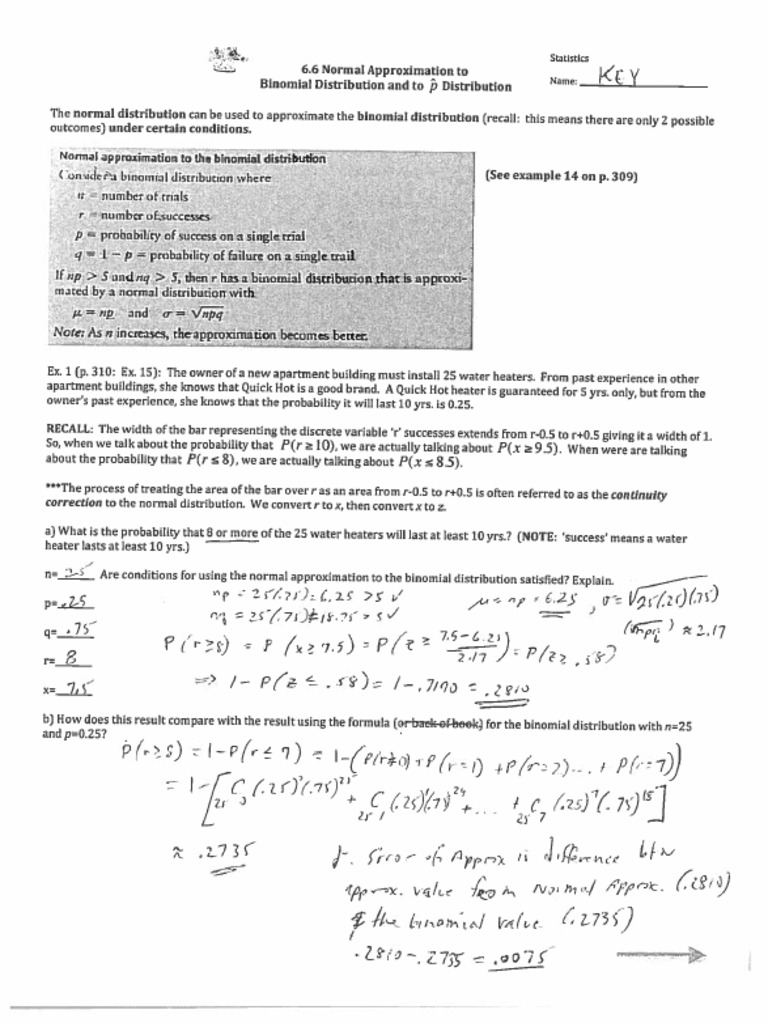6.6 Notes Examples Key | PDF
