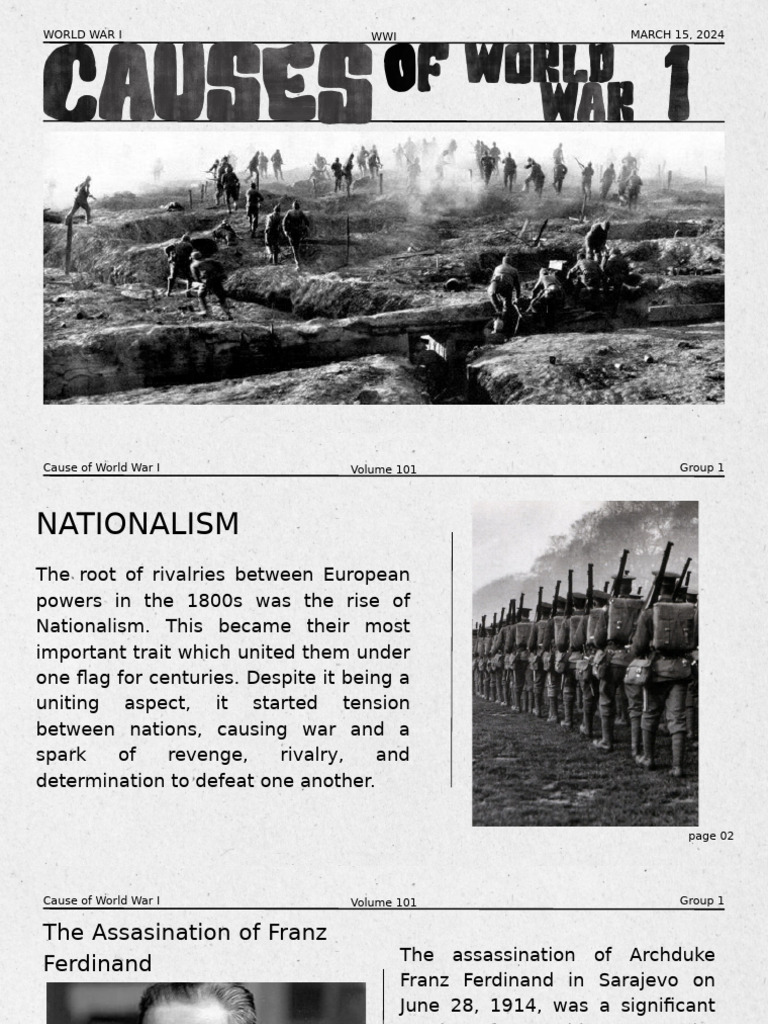 World War 1 | PDF