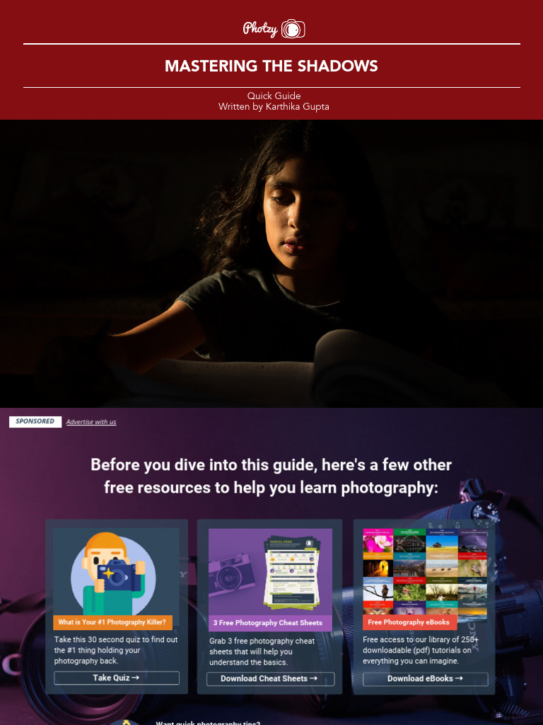 Mastering The Shadows | PDF | Exposure (Photography) | Imaging