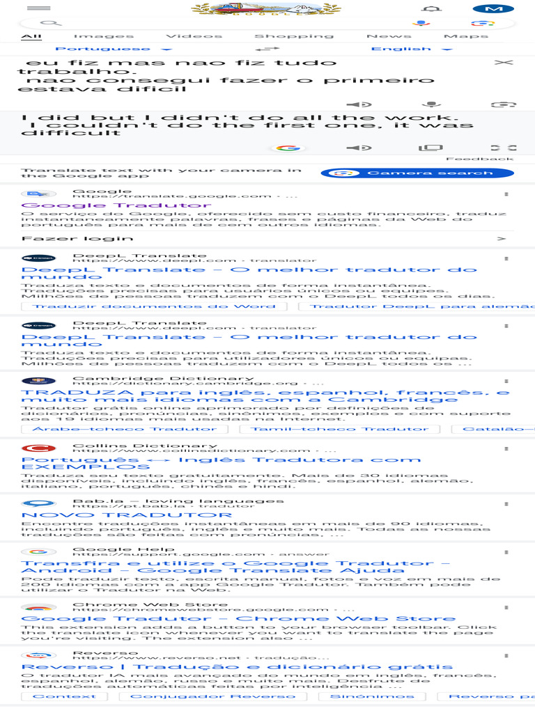 Tradutor - Google Search | PDF