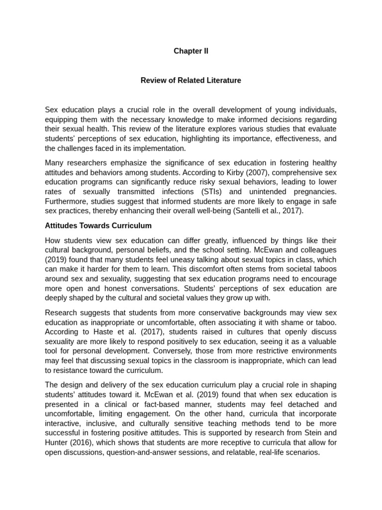 RRL Bayo Sex-Education | PDF