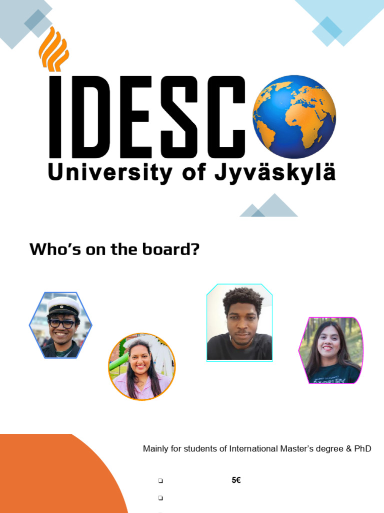 IDESCO - Orientation 2024 | PDF