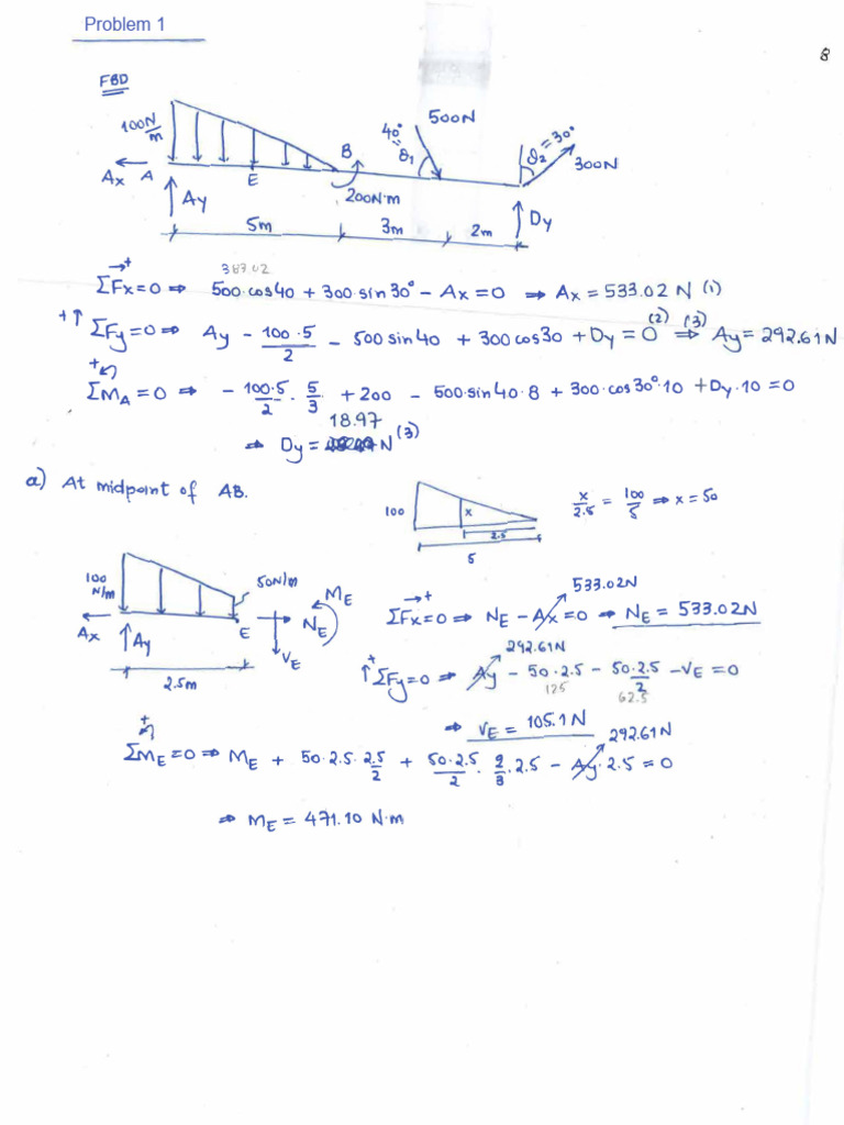 MAE213 HW2 Solutions | PDF