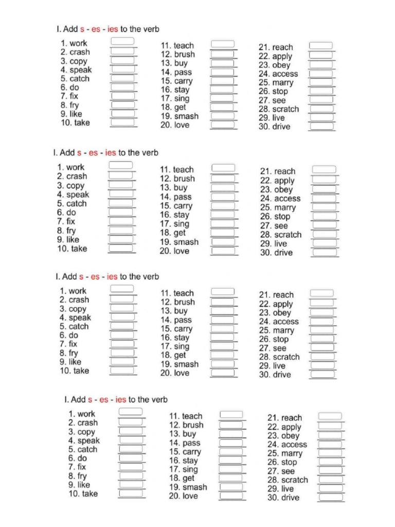 Simple Present 1 | PDF