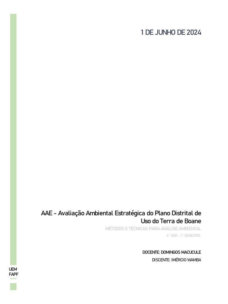 AAE - Boane | PDF