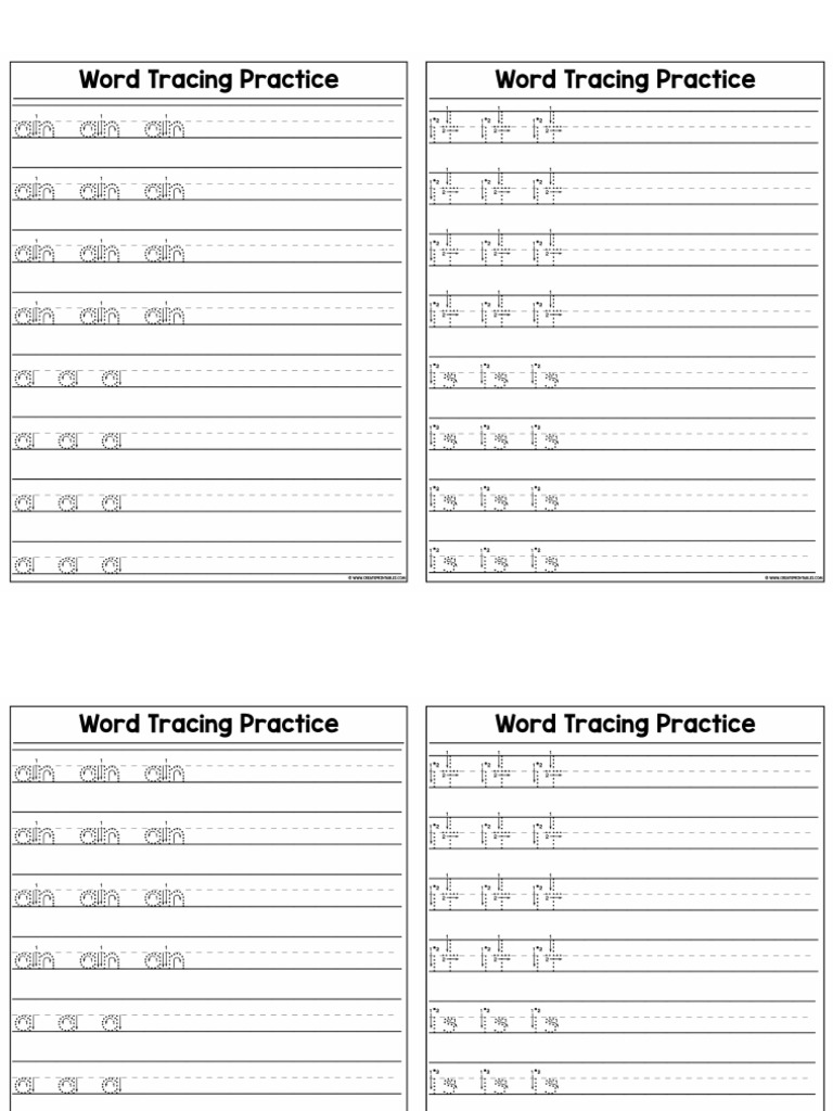 OPW1 Sight - Word Unit1 | PDF