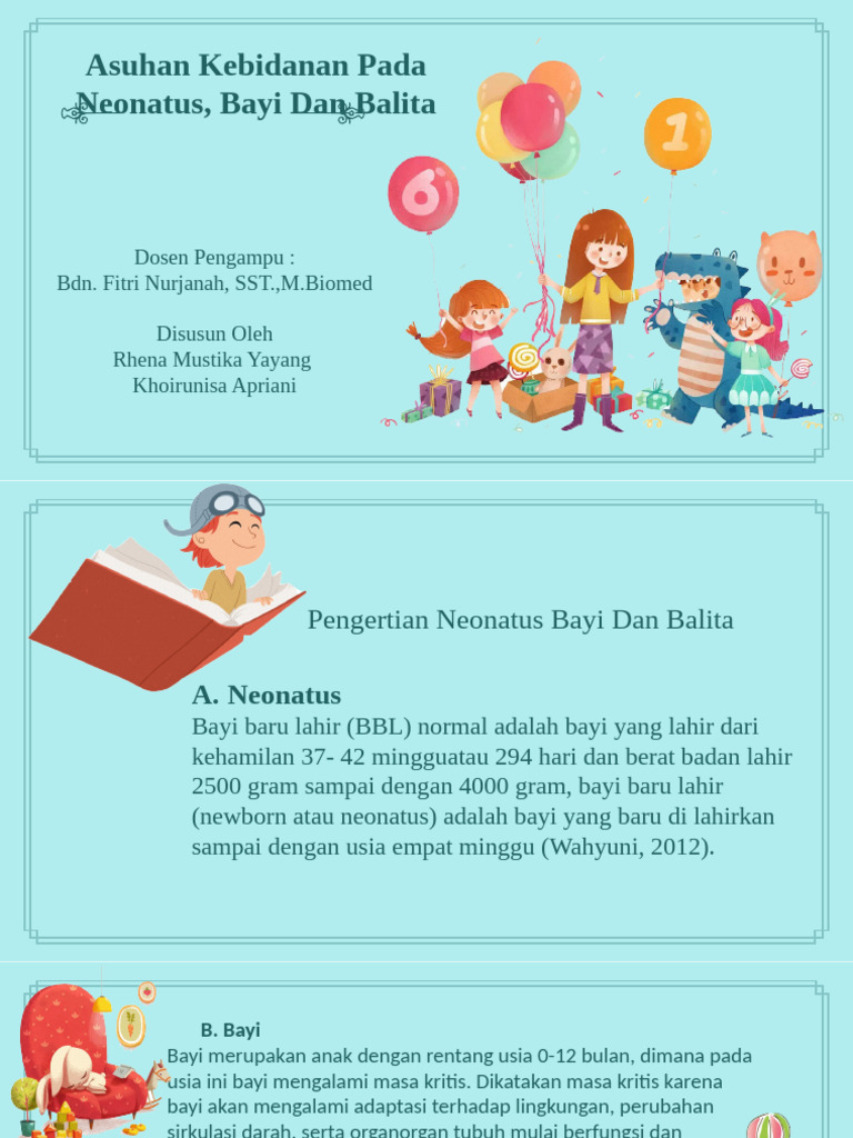 Cute Blue Study Presentation For Children (1) - WPS Office | PDF